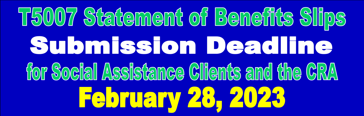 It's T5007 Time! : A.D. Morrison & Associates Ltd.